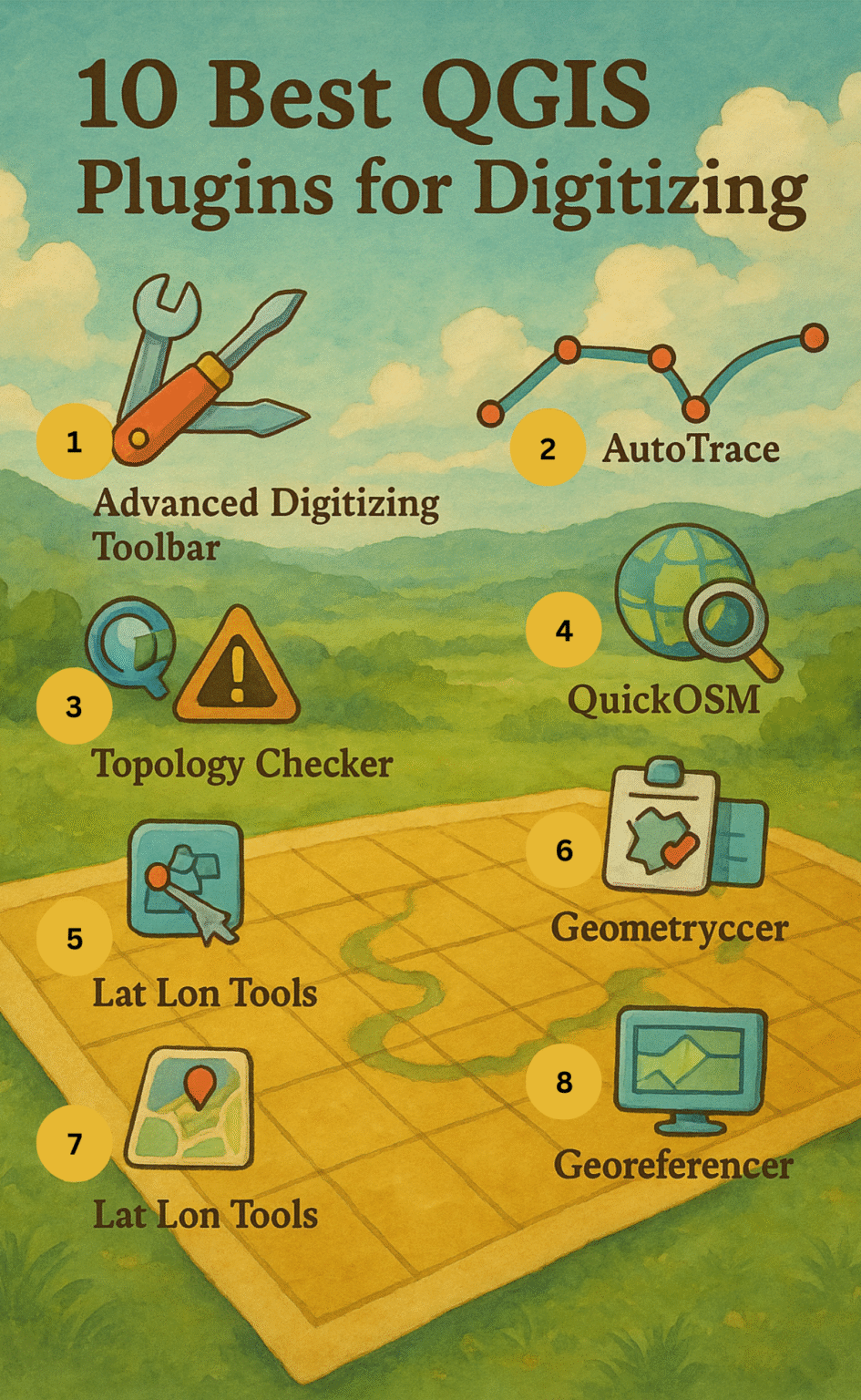 10 Best QGIS Plugins for Digitizing - thegisjournal.com